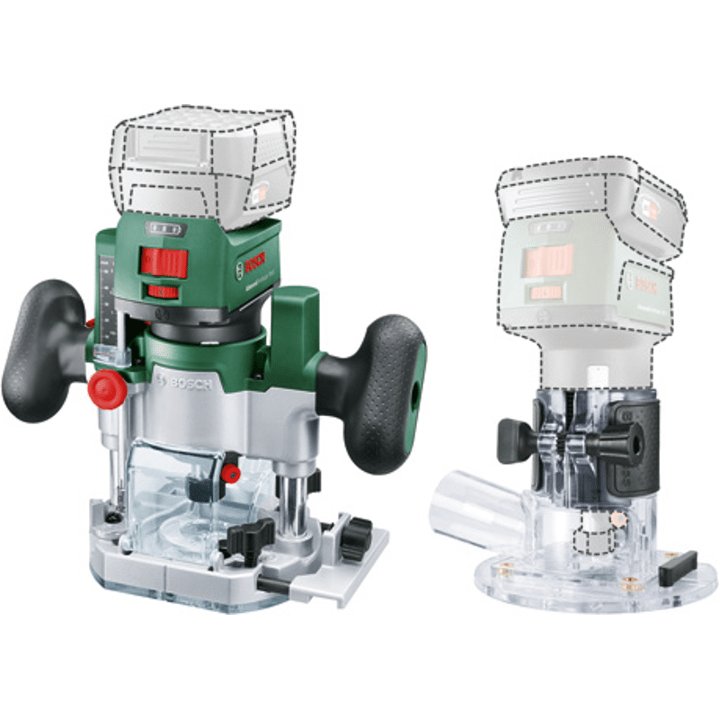 Bosch Akku-Fräse Router Combi Set | 06039D5002