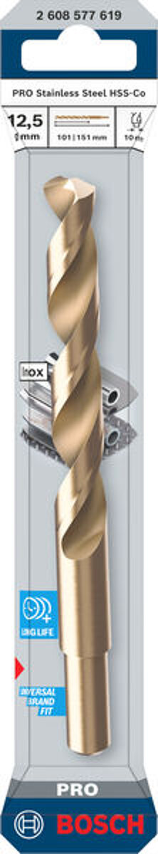 Bosch PRO Stainless Steel HSS-Co Spiralbohrer | 2608577619