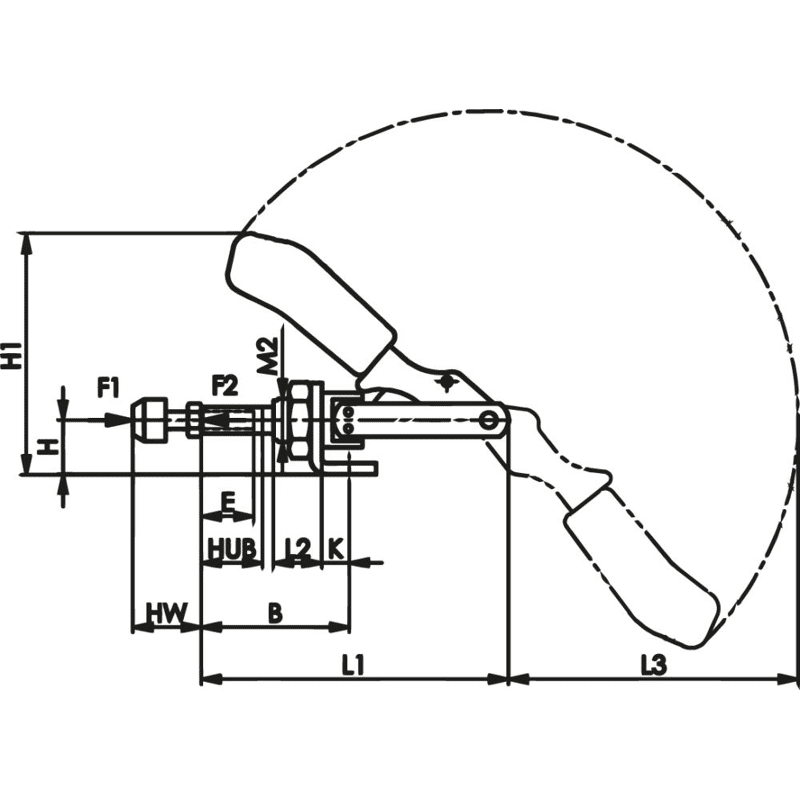 AMF Schubstangenspanner 6841 Gr.0 | 4217443010