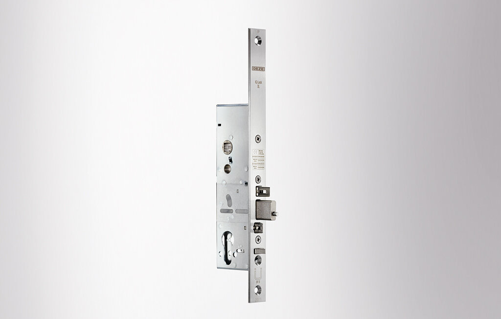 GEZE Selbstverriegelndes-Panik-Einsteckschloss IQ Lock M DL, 92/9 ...