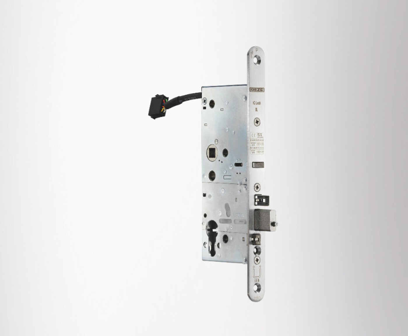 GEZE Elektrisch kuppelbares Panik-Einsteckschloss IQ Lock EM DL online ...
