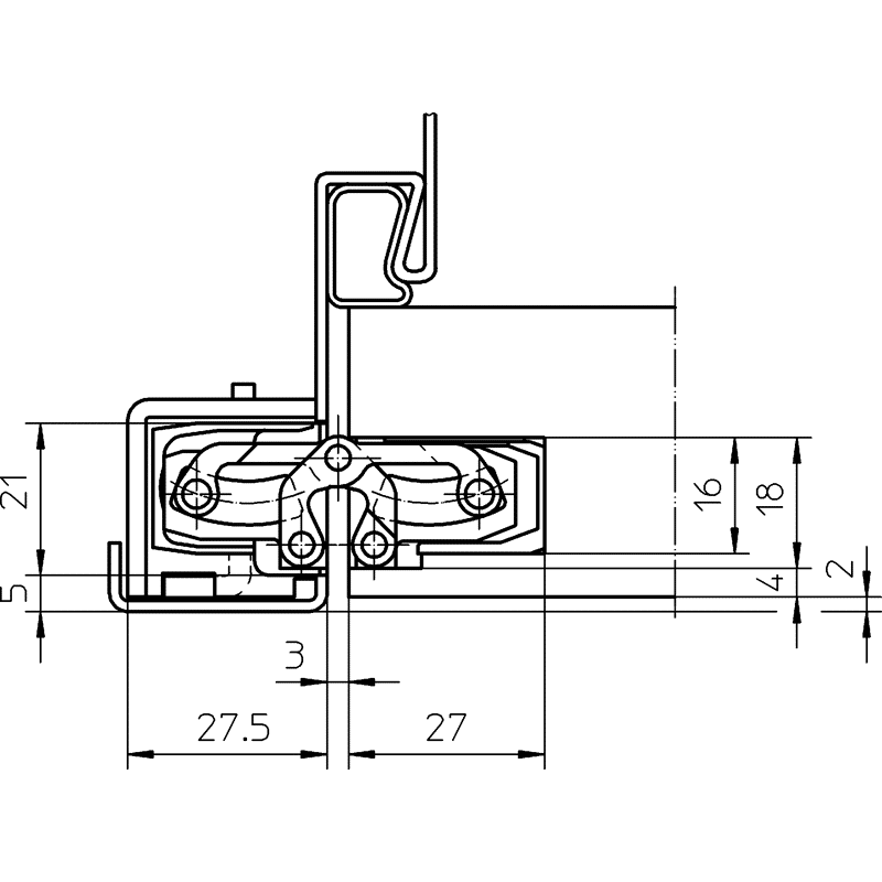 SIMONSWERK ZT-Band TECTUS TE 240 3D matt vermessingt | 500003895