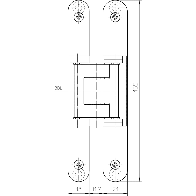 Simonswerk ZT-Band TECTUS TE 240 3D Bronze Metallic online kaufen
