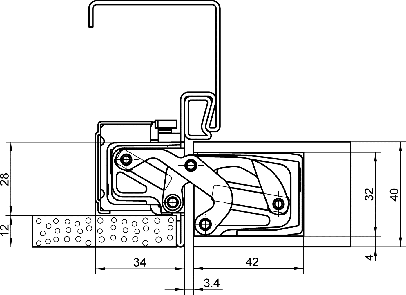 Simonswerk ZT-Band TECTUS TE 311 3D FVZ 40 RAL 9016 Verkehrs online kaufen