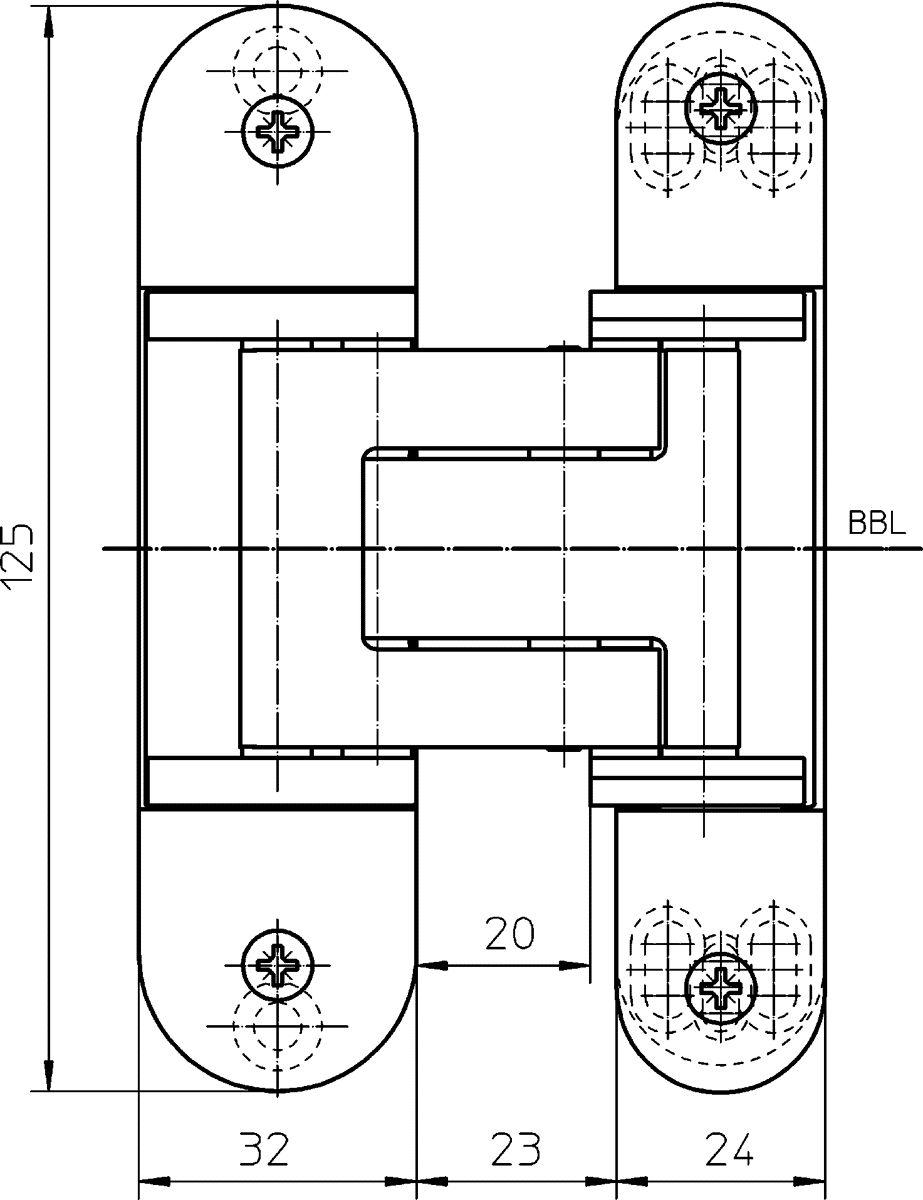 Simonswerk ZT-Band TECTUS TE 311 3D FVZ 40 RAL 9016 Verkehrs online kaufen