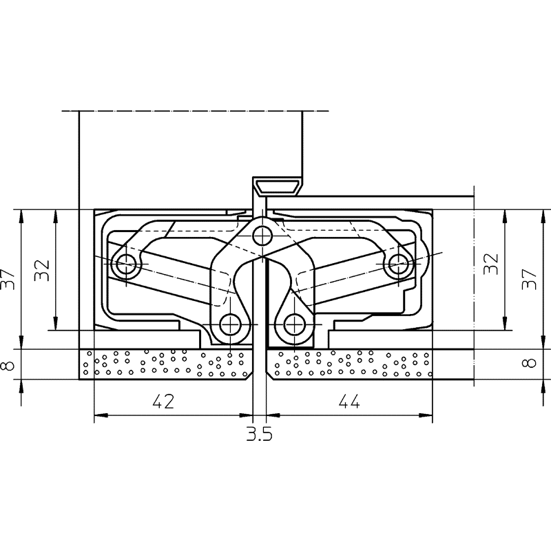 SIMONSWERK OT-Band TECTUS TE 640 3D A8 Bronze Metallic | 500003966