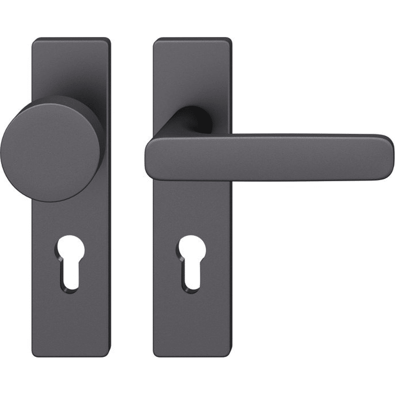 FSB ASL Wechselgarnitur 7mm PZ 70 Kurzschild eckig. Knopf 0829 max. 45 ...