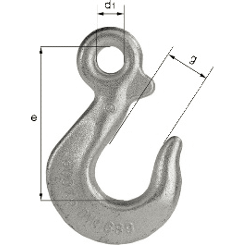 Pewag Ösenhaken Nl 1000 Kg | 7001000