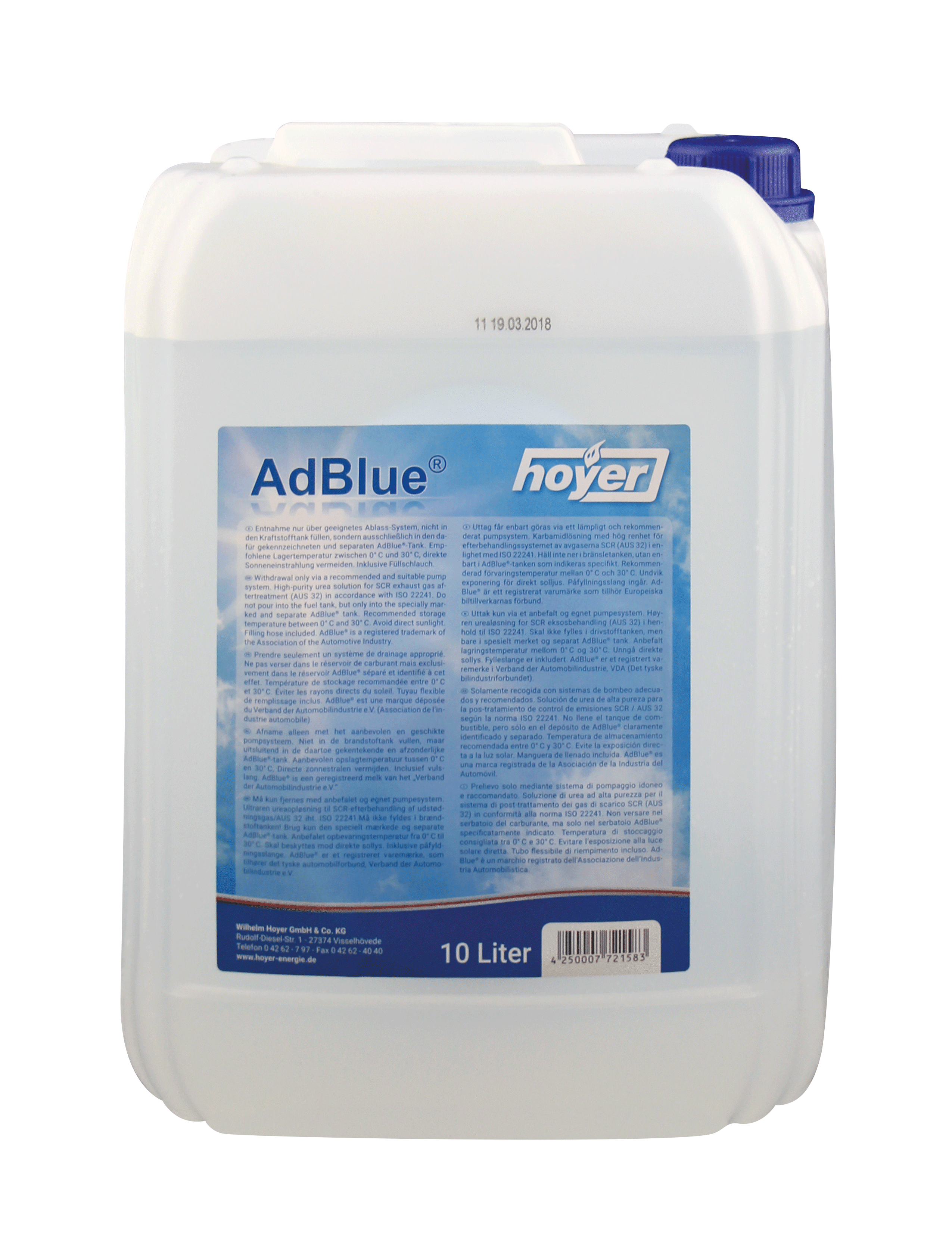AdBlue® 10-Liter Kanister bei SEEFELDER kaufen
